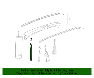 1996-2023 GM Extension Panel Bracket 22804367 | OEM GM Parts