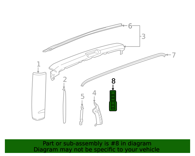 1996-2024 GM Body Pressure Relief Valve 84396720 GM | GMPartsDirect.com