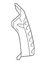 2003-2021 GM Applique Asm-Bk Body Opg Si (Grained) 15215527 | GM Parts ...