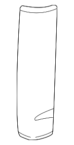 1996-2024 GM Rear Driver Side Door Outer Extension Panel 84410857 GM ...