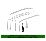 2003-2021 GM Applique Asm-Bk Body Opg Si (Grained) 15215527 | GM Parts ...