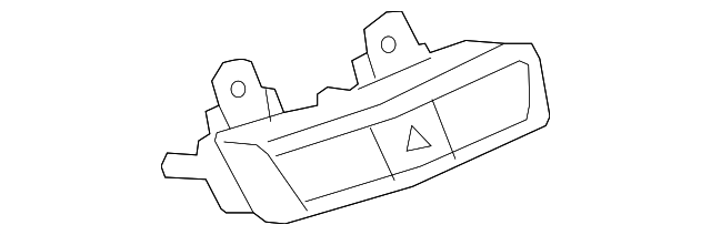 84499087 - Black Hazard Light Switch 2019-2023 Cadillac XT4 ...