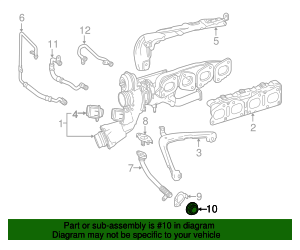 271-187-00-80 - Oil Return Tube Seal 2012-2024 Mercedes-Benz | Mercedes ...
