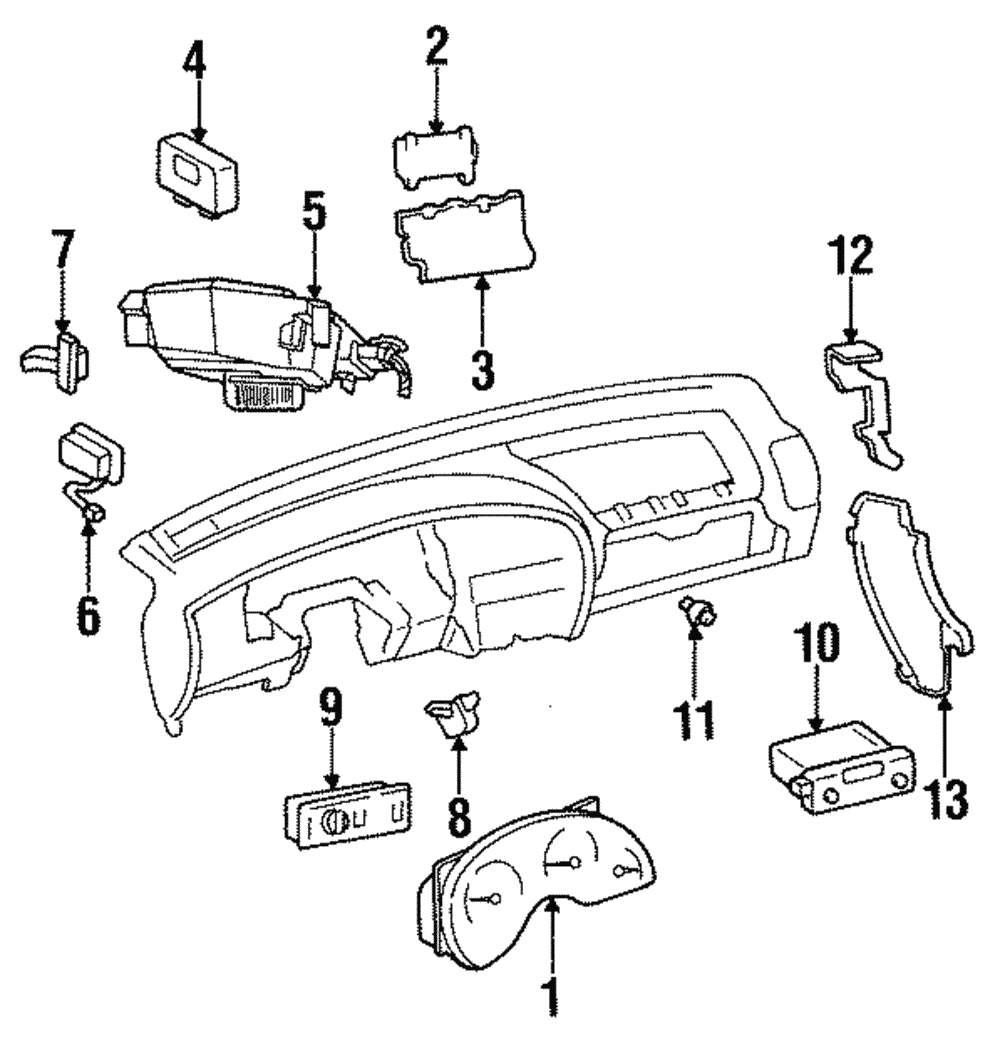 1996-1997 Oldsmobile Cutlass Supreme Connector 12110250 | OEM Parts Online