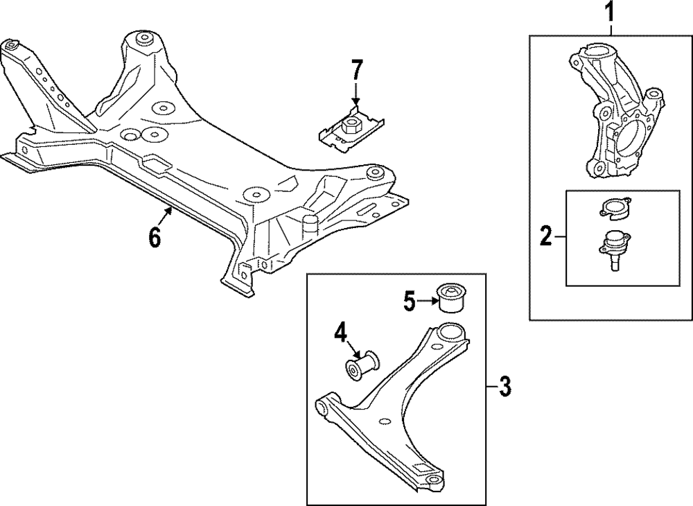 2022-2024 Ford E-Transit Suspension Cross-Member Plate CK4Z-61105A38-A ...