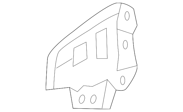 2011-2016 Scion tC Front Bracket 53836-21010 | Toyota Parts Center