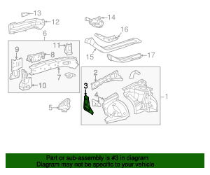 2011-2016 Scion tC Extension 53814-21020 | Toyota Parts Center