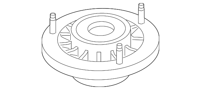 Genuine BMW 33-50-6-866-267 | Upper Support | FREE Shipping on Most ...