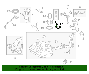 8332052261 - Fuel Gauge Sending Unit 2007-2018 Toyota | AutoNationParts.com