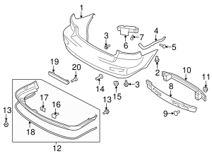 09409-08321-5ES - Bumper Impact Absorber Clip - 2002-2013 Suzuki ...