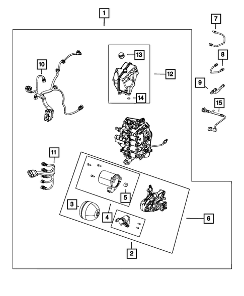 Manual Transaxle for 2015 Dodge Dart | Mopar Online Parts