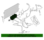 2015-2018 Porsche Macan Compressor 95B-260-805-B | Gaudin Porsche Parts