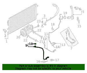2017-2024 Porsche Macan Discharge Line 95B-260-702-F | Sunset Porsche Parts
