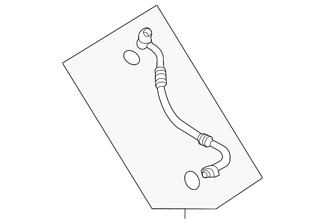 Genuine Porsche 95B-260-701-E |Lower Press Line | FREE Shipping on Most ...