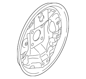 4534230400 - Backing Plate 2016-2019 Smart | Mercedes-Benz USA Parts