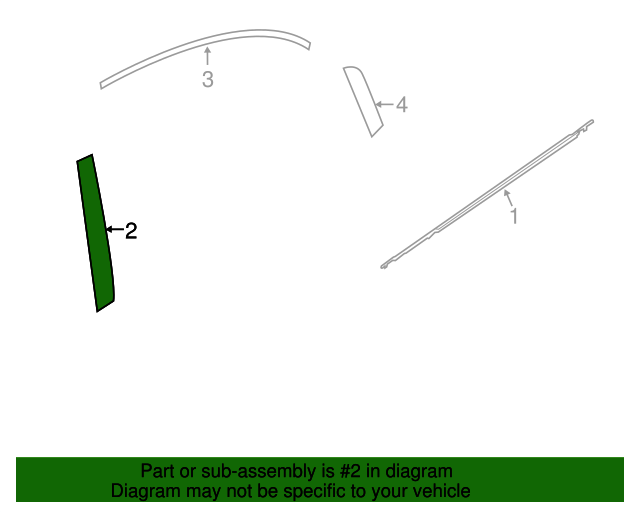 2017-2018 Subaru Front Applique 63563FL330 | Shop Subaru Parts