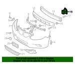 2013-2020 Nissan Bumper Bracket - Driver's Side (LH) 62211-3TA0A ...