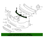62240-9HS0A - Upper Stiffener 2016-2018 Nissan Altima | Group 1 Auto Parts
