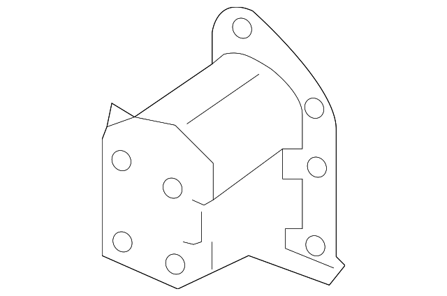 2013-2023 Nissan Bumper Bracket - Driver's Side (LH) 62211-3TA0A ...