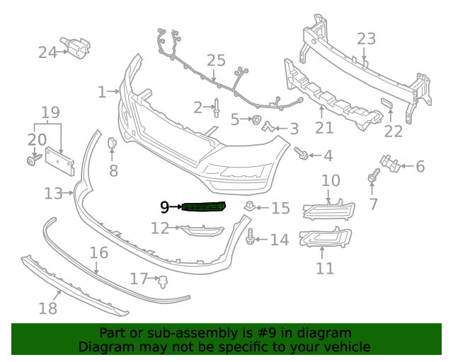 2019-2021 Hyundai Tucson Lower Bracket 86556-D3500 | OEM Parts Online