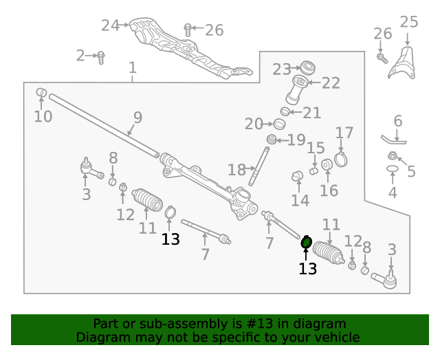 Genuine Boot Clamp for 2019-2021 Hyundai Veloster | Part# 56527-A0000 ...