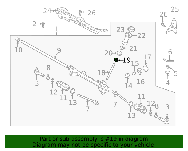 2019-2021 Hyundai Veloster Bearing 56552-J3000 | OEM Parts Online
