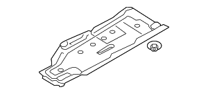 2018-2022 Audi Rear Shield 8W6-825-208-B | Audi USA Parts