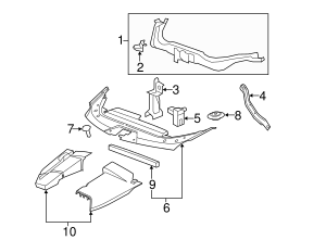 15261226 Brace - New OEM Part From GM Parts Direct | GM Parts Store
