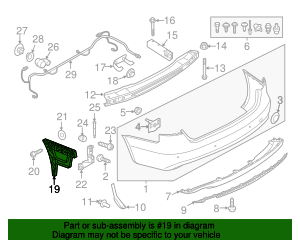 8K5-807-453-A - Lower Guide 2013-2016 Audi | Audi OEM Parts