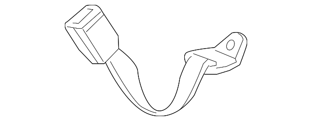 71176-T20-A00 - Inner Buckle | Honda Parts Cheap