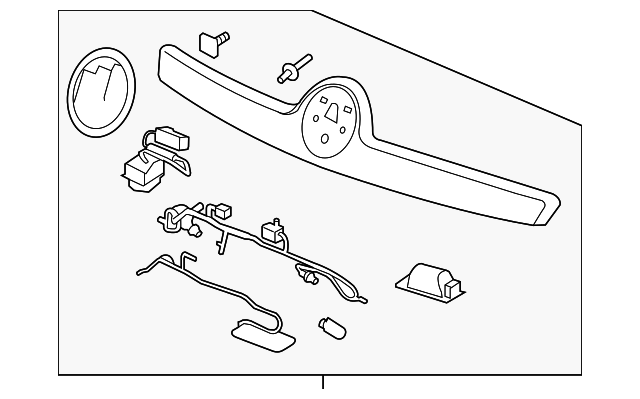 2014-2016 Buick LaCrosse Deck Lid Center Applique 90804053 ...
