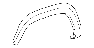 2016-2023 Toyota Tacoma Fender Flare (Left, Front) 75872-04060 | OEM ...
