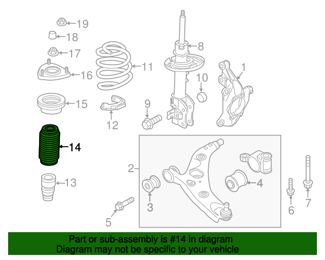 2013-2021 Mazda Dust Cover B45A-34-015C | Real Mazda Parts
