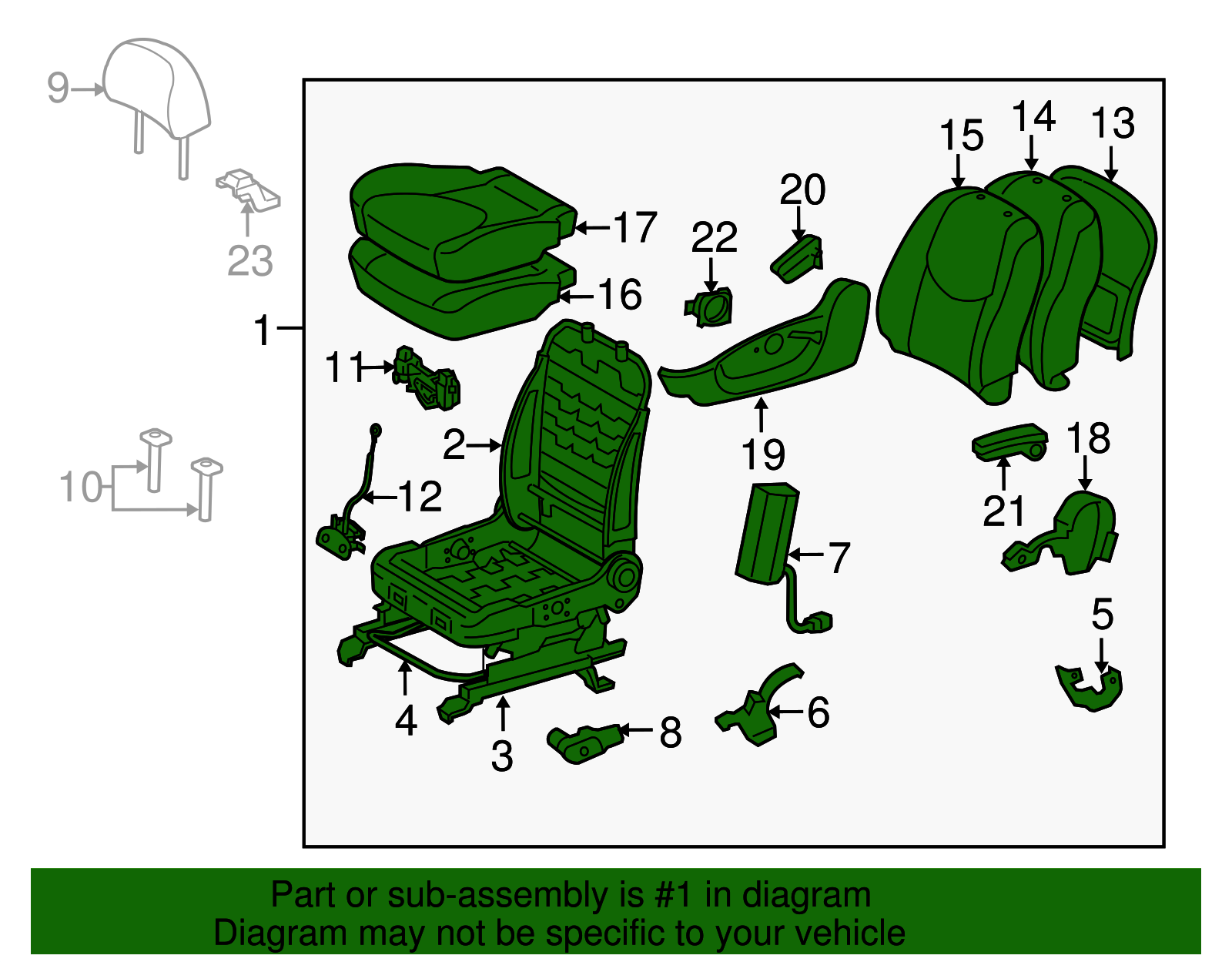 71200-42L82-B0 - Seat 2010-2011 Toyota RAV4 | AutoNation Parts