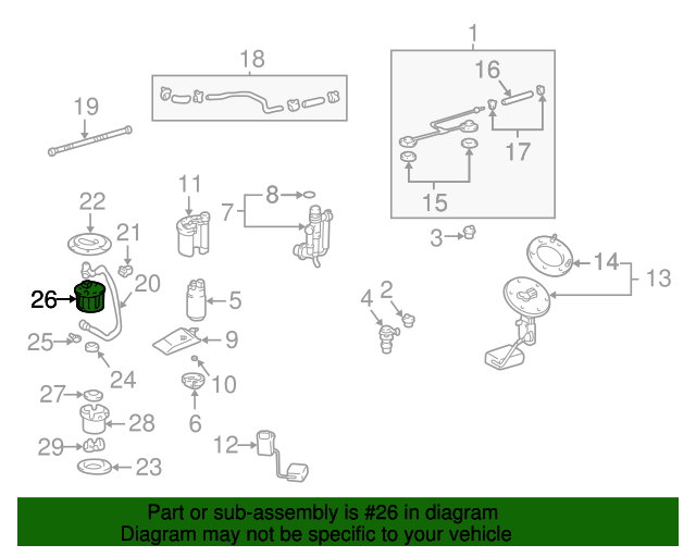 2001-2006 Lexus Suction Tube Lower Plate 77024-30070 | OEM Parts Online