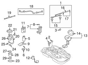 1999-2000 Lexus RX300 Suction Tube Lower Support 77175-33010 | toyolexparts
