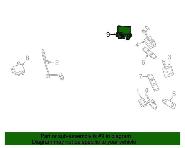 2012-2023 Mercedes-Benz Connector 212-870-40-89 | AutoNationParts.com