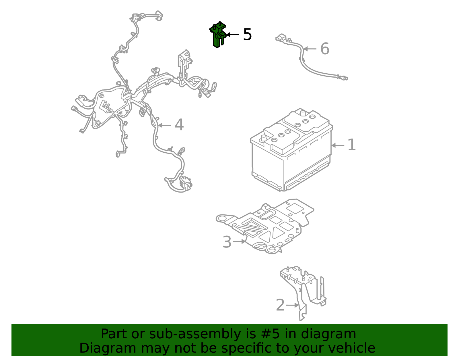 2021-2024 Ford Bronco Sport Motorcraft™ Positive Term SW-8881 | OEM ...
