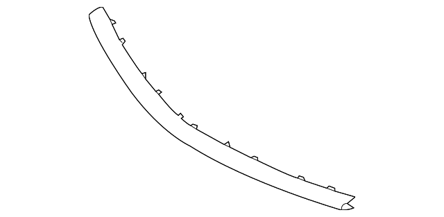 216-885-07-23 - Center Molding 2007-2010 Mercedes-Benz CL 600 ...
