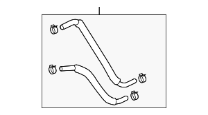 25420-C6700 - Oil Cooler Tube 2016-2018 Kia Sorento | Kia.Parts Store