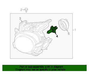 2011-2016 Nissan Headlamp Bulb 26295-8990B | OEM Parts Online