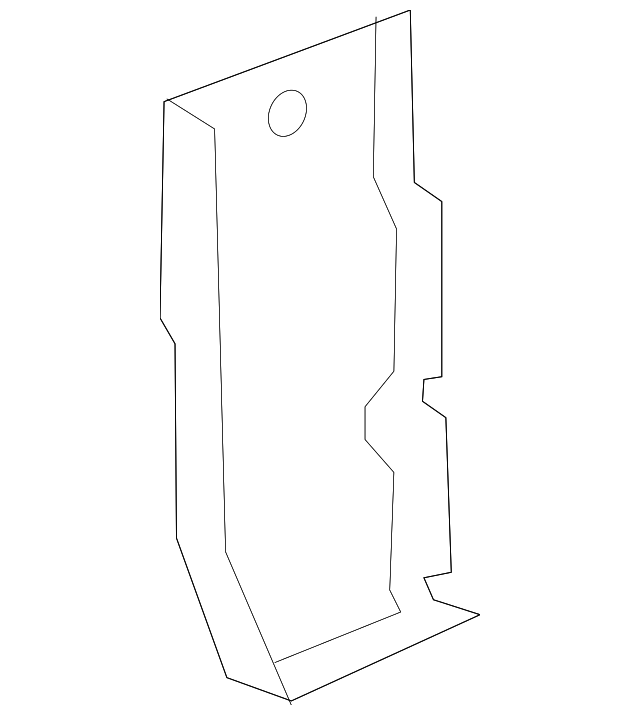 13334646 - Driver Side Drivetrain and Front Suspension Frame Front ...