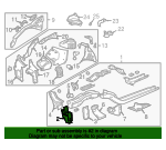 2011-2017 GM Passenger Side Engine Cradle Front Support 22745451 ...