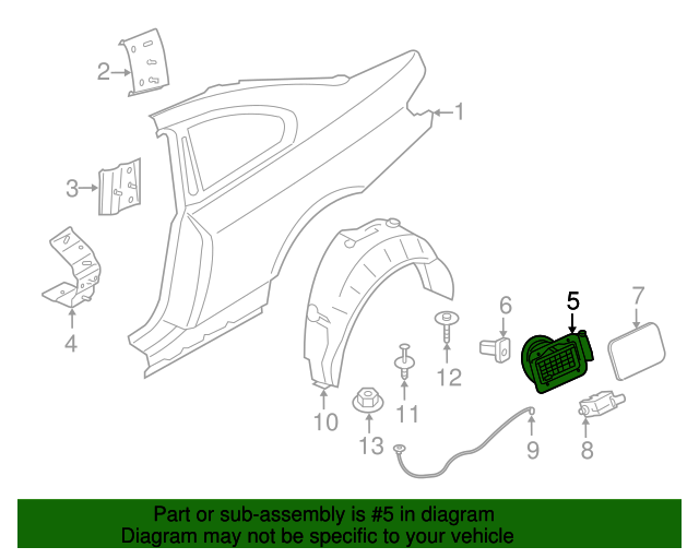 51-17-7-270-761 - Cover pot 2014-2020 BMW | AutoNationParts.com