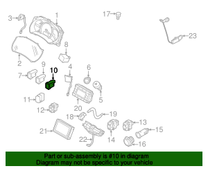 2011-2017 Nissan Quest Lock Switch 25261-1JA0A | Nissan Parts Central