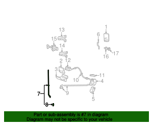 1999-2016 Ford Control Rod F81Z-2626460-AAA | TascaParts.com