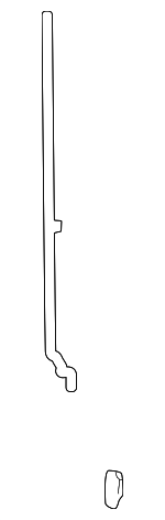 Ford F81Z-2626460-AAA - Control Rod - 1999-2016 Ford | OEM Ford Part