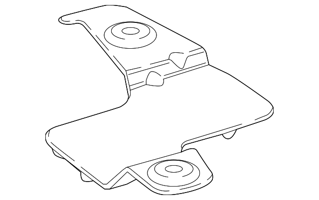 447-540-22-40 - Control Module Bracket 2016-2023 Mercedes-Benz Metris ...