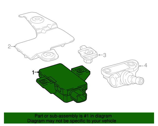 447-900-43-05 - Control Module 2016-2023 Mercedes-Benz Metris ...