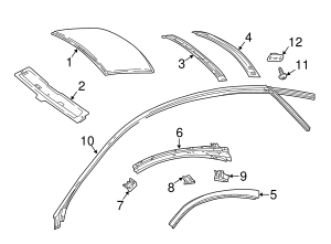 Genuine OEM Seal Retainer | 000-998-07-85 | Fits Select 2006-2023 ...
